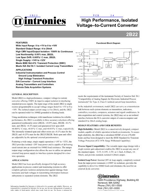 2B22 Datasheet_PDF文件下载_芯片资料查询_维库电子市场网