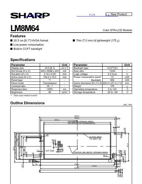 LM8M64 Datasheet_PDF文件下载_芯片资料查询_维库电子市场网