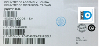 集成电路 ADM3485EARZ-REEL7 ADI原装_其他IC_维库电子市场网