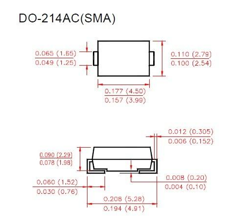 TVS二极管/SMAJ5.0A-E3/61 编带_瞬态(变)抑制二极管_维库电子市场网