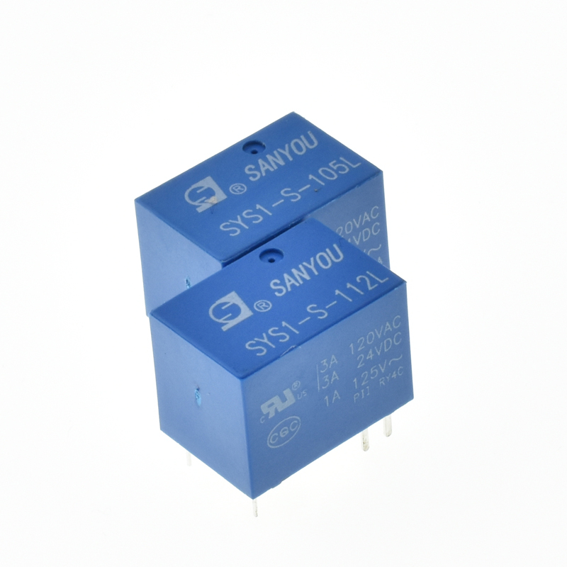 SYS1-S-105 12 24L 三友继电器_电磁继电器_维库电子市场网