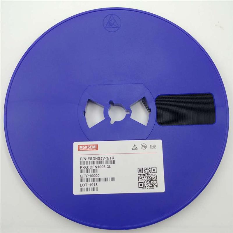 ESD防静电保护管 ESD9NS5V-3/TR DFN1006-3L_ESD静电二极管_维库电子市场网