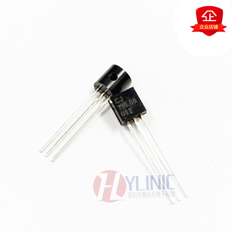 插件 CJ78L05 78L05 TO-92 误差±3% 铜脚 稳压电路 长电_稳压IC_维库电子市场网