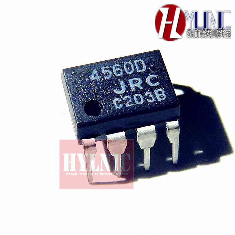 直插 4560D JRC4560D NJM4560D 双运放IC芯片 DIP-8_放大器_维库电子市场网